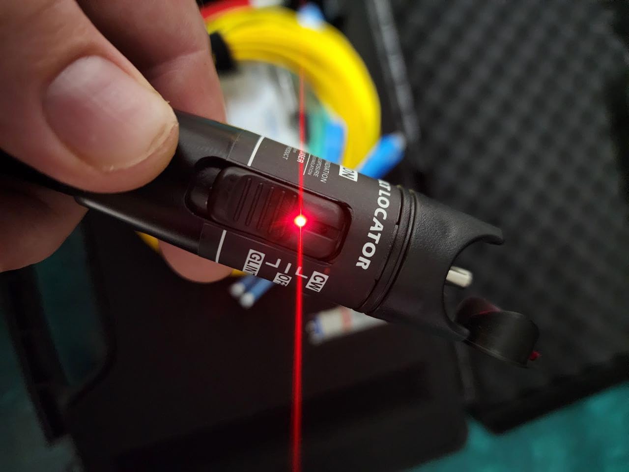 60MW Visual Fault Locator, Handheld VFL Wire Tester with 2.5mm ...