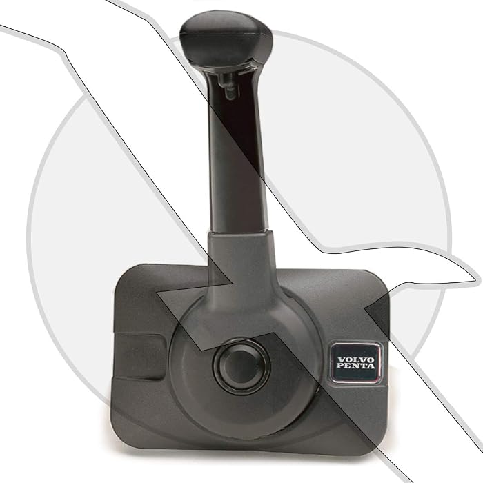 Buy Volvo Penta Engine Concealed Side Mount Throttle Shift Lever ...