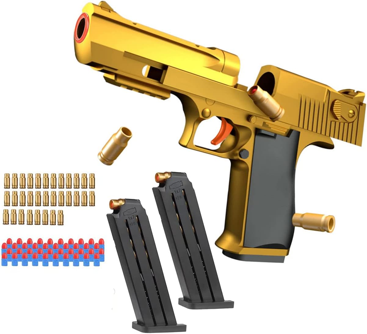 Buy Toy Gun Soft Ball Blaster, Soft Bullets & Eco-Friendly Soft Ball ...