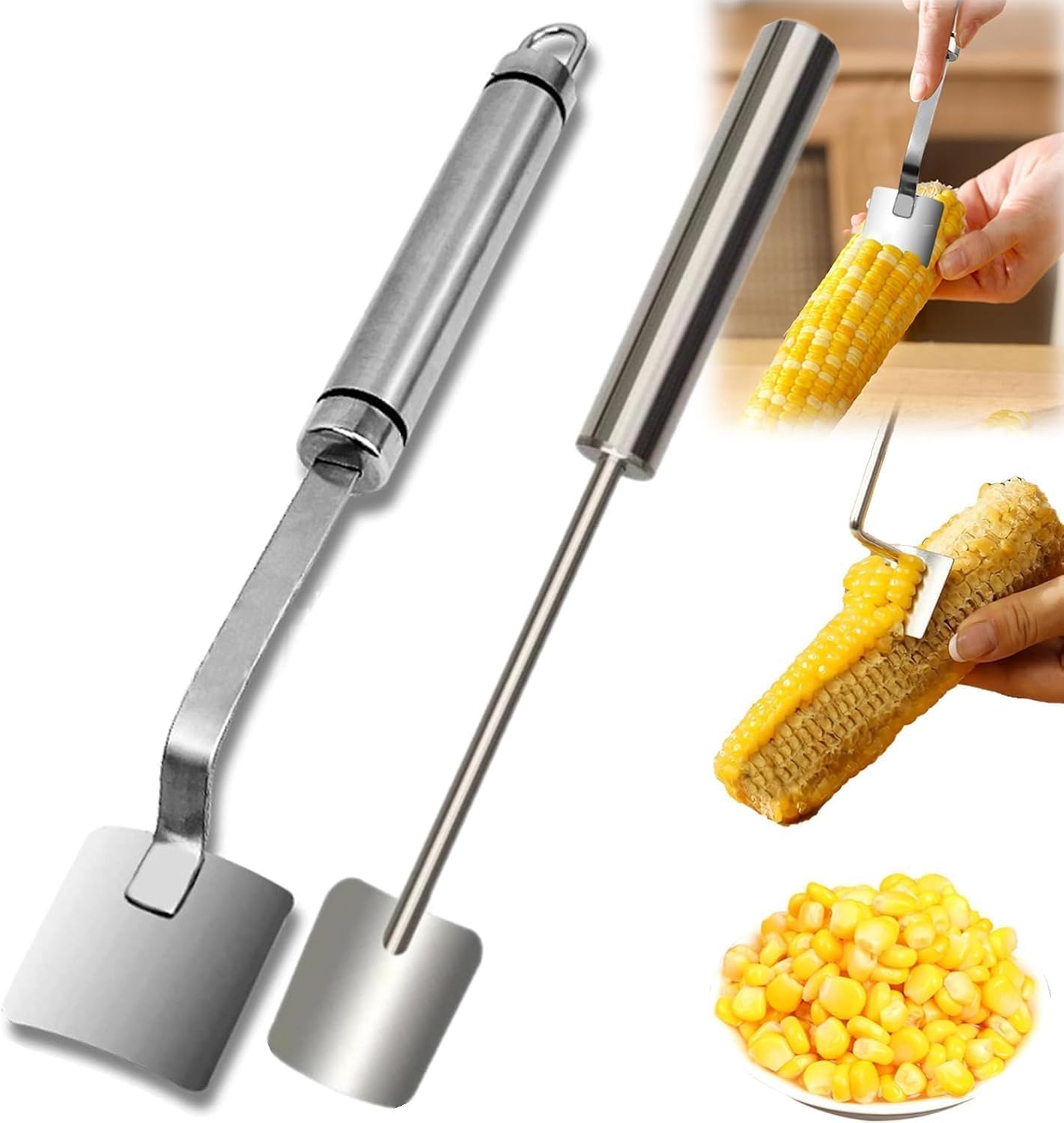 Amazon.com: 2 Packs Corn Peeler for Corn on the Cob,2024 Upgraded Corn ...