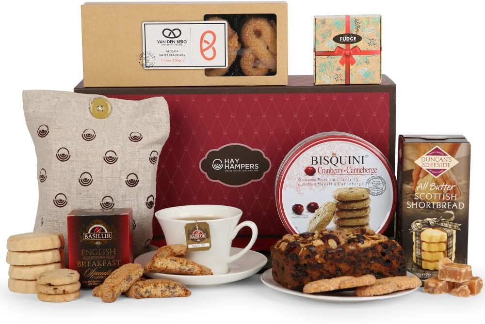 Tea Time Hamper Gift For Father's Day, Anniversaries and Birthdays, Him ...
