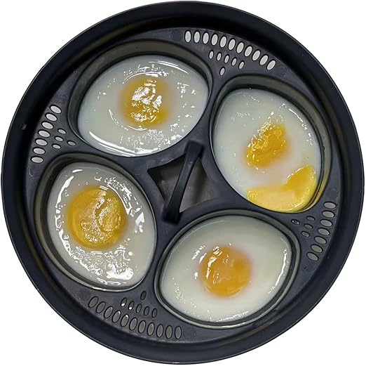 Amazon.com: RAUWIZX 4-in-1 Egg Steamer, Silicone Egg Bite Molds for ...