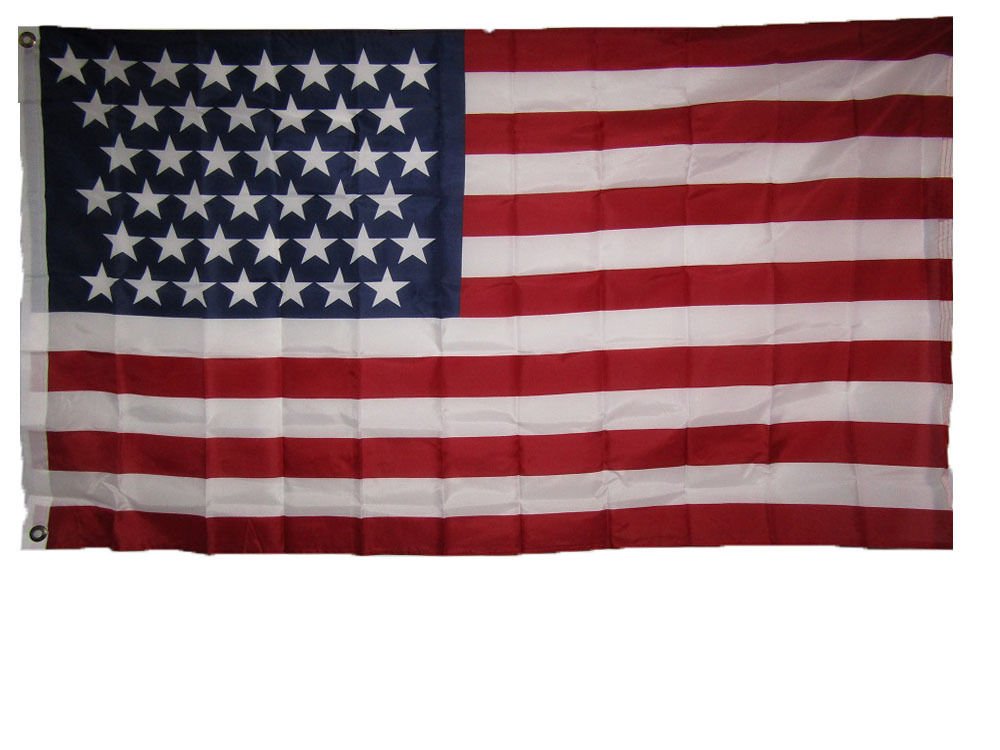 American Flag In 1890