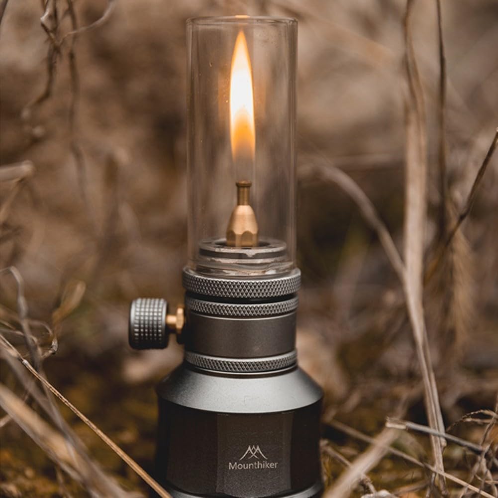 Gas Camping Lamp, Portable Camping Gas Lamp with Empty Fuel Tank ...