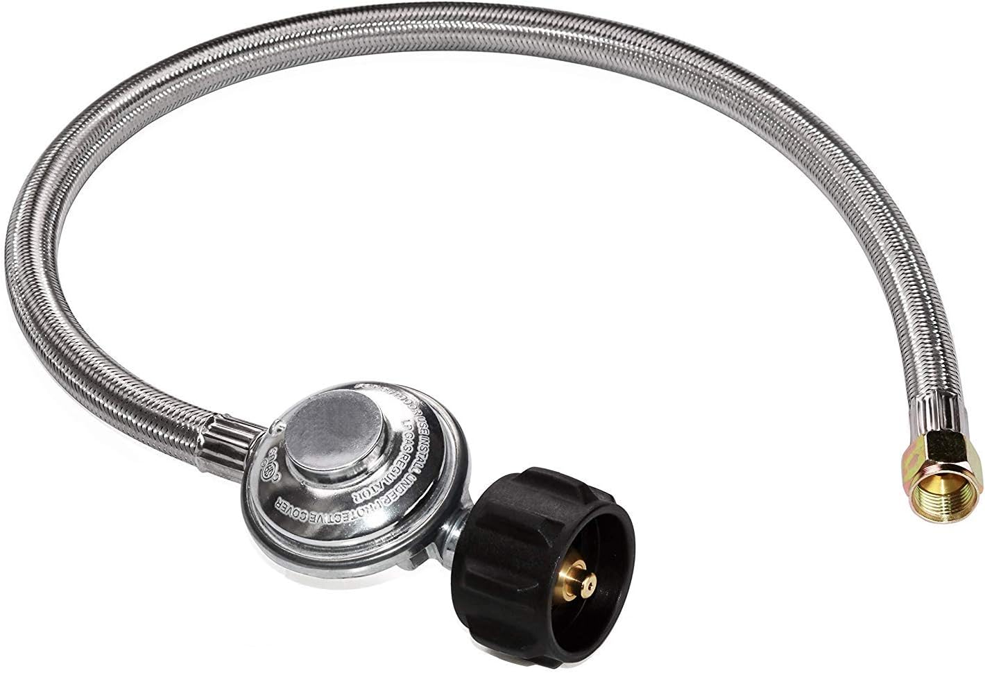Amazon.com: Weber 69891 Hose & Regulator QCC1 LP 17" : Patio, Lawn & Garden