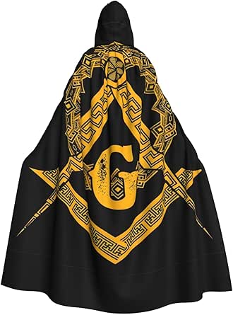 Amazon.com: QICITTY Freemasonry Masonic Lodge Symbol Halloween Wizard ...