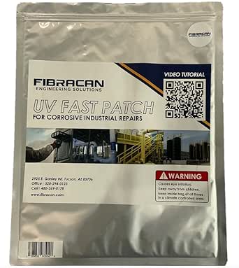 Parche de reparación anticorrosivo UV Fast Patch – Repara agujeros, abolladuras y grietas en ...