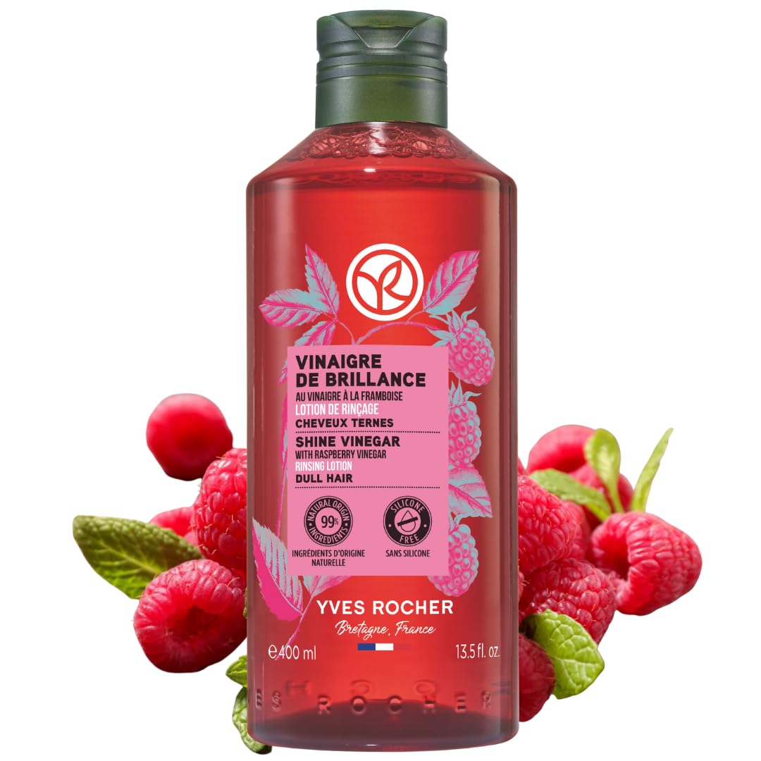 Amazon.com: Yves Rocher Raspberry Vinegar Hair Rinse, Shine Rinsing ...