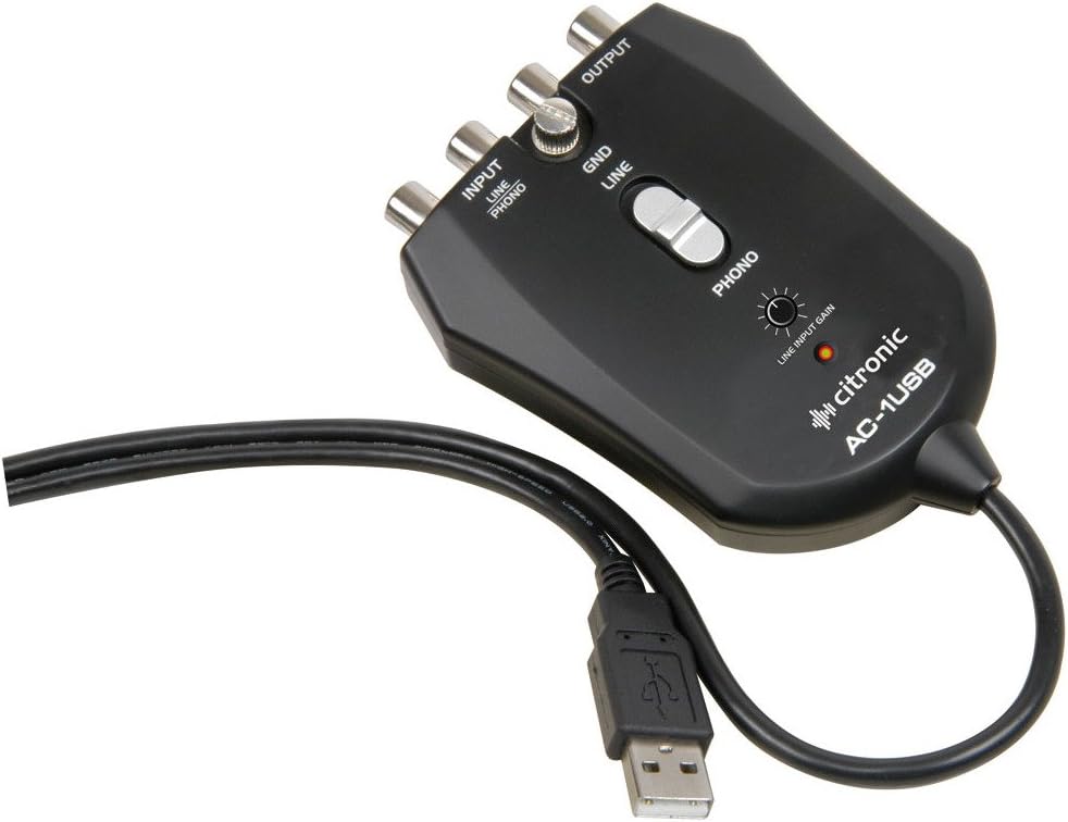 Citronic USB Audio Capture Device : Amazon.co.uk: Electronics & Photo