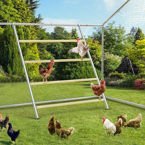 Amazon.com : 2PCS Chicken Perch,55''L x 41''W Large Chicken Roost ...