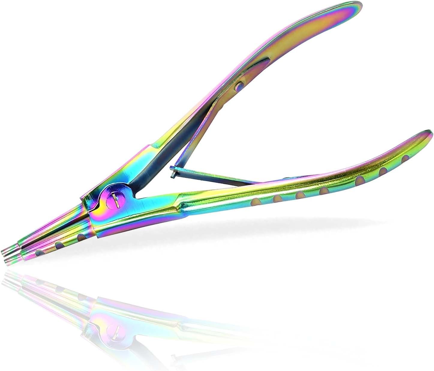 Amazon.com: AAProTools Rainbow Color Reverse Action Bow Opening Pliers ...