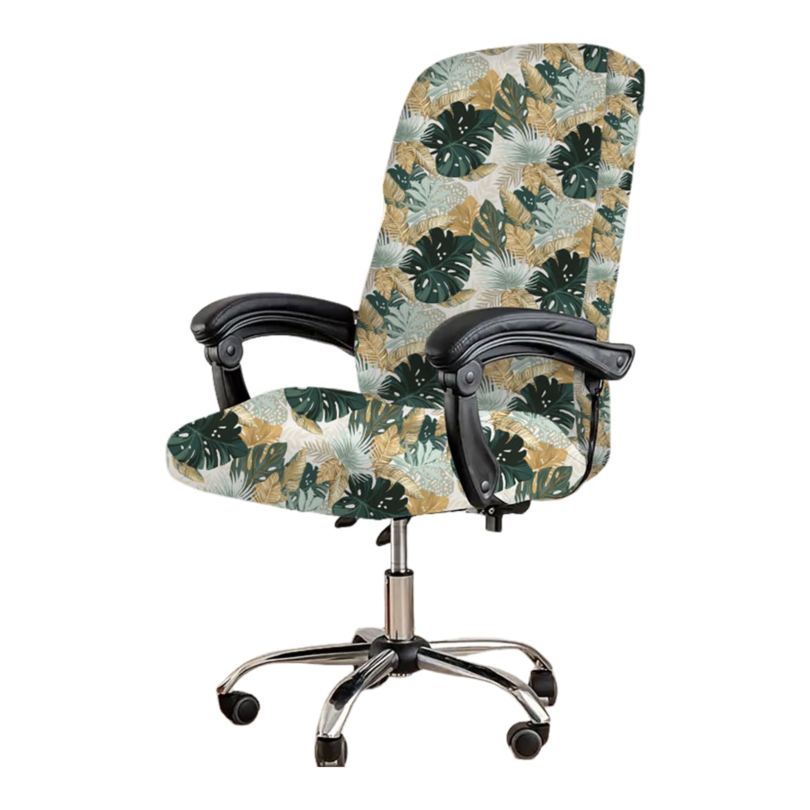 Amazon.com: KRFOONN Computer Office Chair Covers Stretch Computer Chair ...