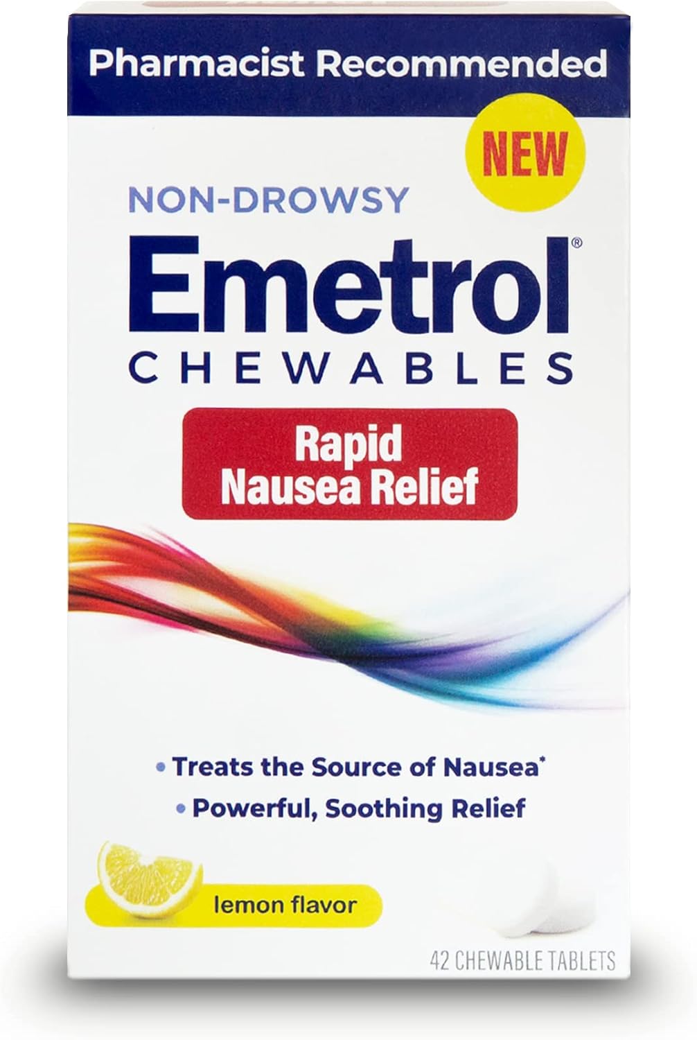 Amazon.com: Emetrol Chewables for Rapid Nausea Relief, Pharmacist ...