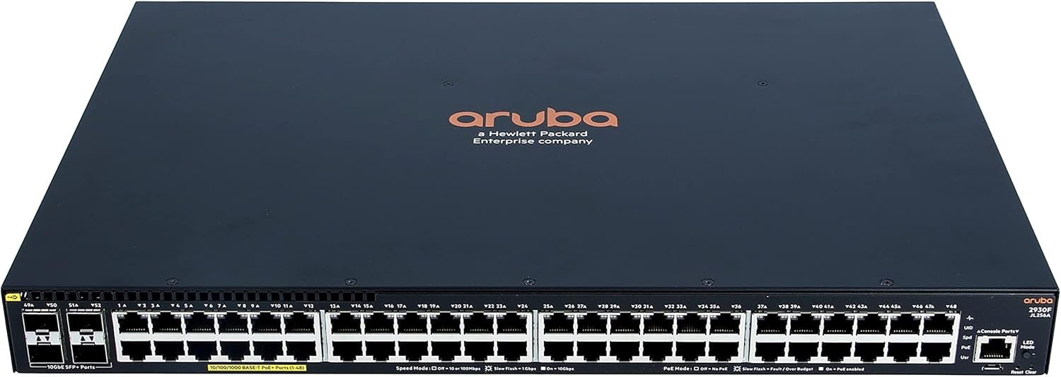 Amazon.com: JL256A 2930F 48G PoE+ 4SFP+ Switch : Electronics