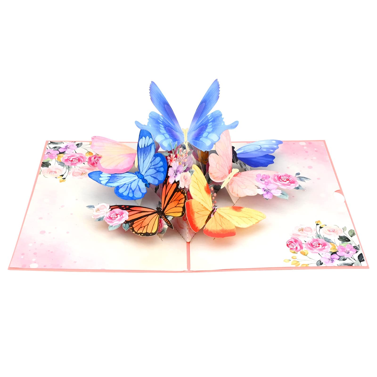 Bigthree 3d Pop Up Greeting Cards Flying Butterfly Card Surprise ...
