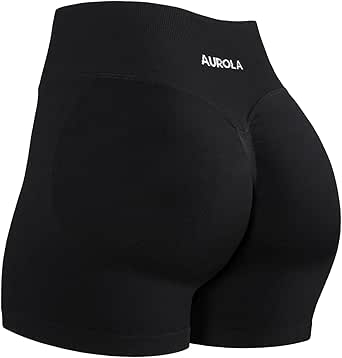 Amazon.com: AUROLA Influence Workout Shorts for Women,2.5 3.5 4.5 5.5 6 ...