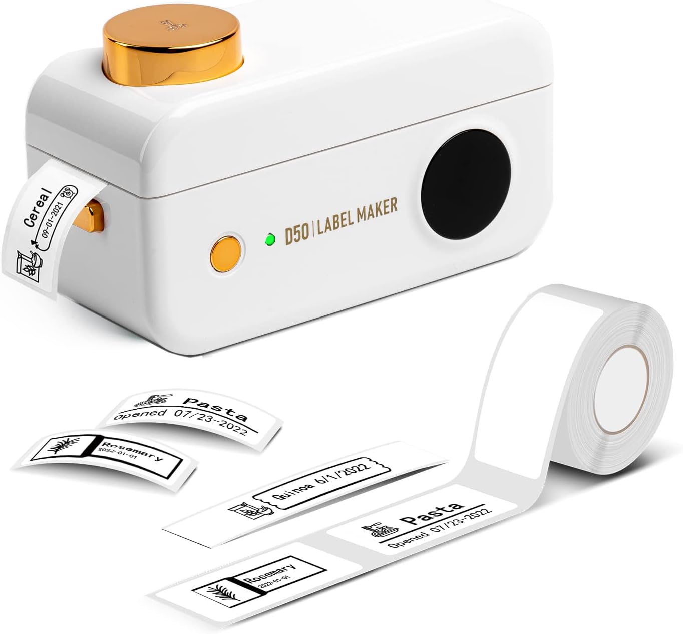 Phomemo Label Maker -Phomemo D50 Mini Label Makers Portable Bluetooth ...