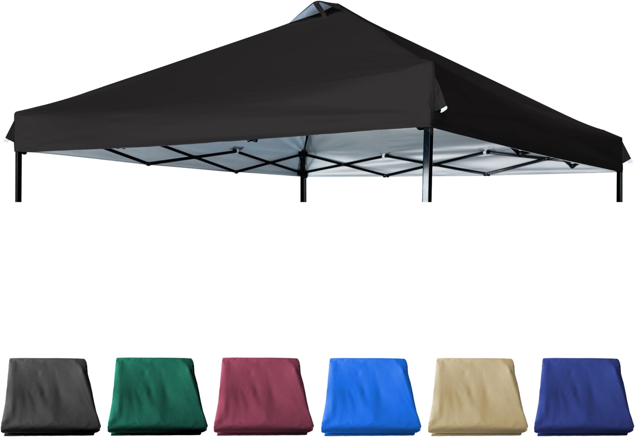 Amazon.com : JANCANOPY 10x10 Canopy Replacement Top with Air Vent ...