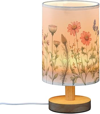 Amazon.com: senya Flower Table Lamp for Bedroom Living Room, Spring ...
