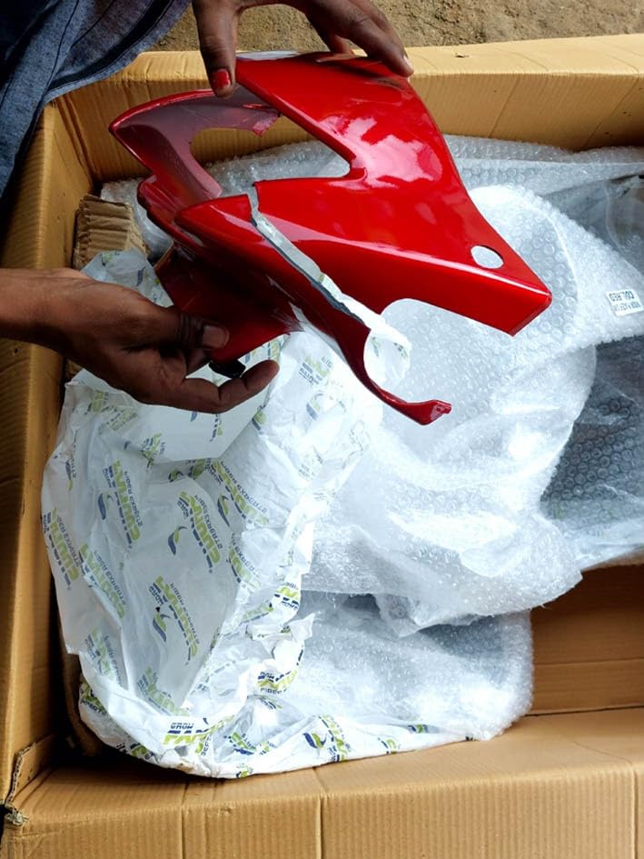 Divine Impex Hero Pleasure Old Model Full Body Kit Red Scooty : Amazon ...