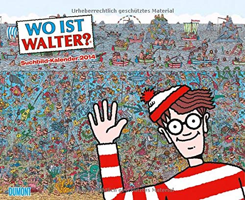 Wo ist Walter? - Kalender 2014: Ein Suchbild-Kalender : Amazon.es: Libros