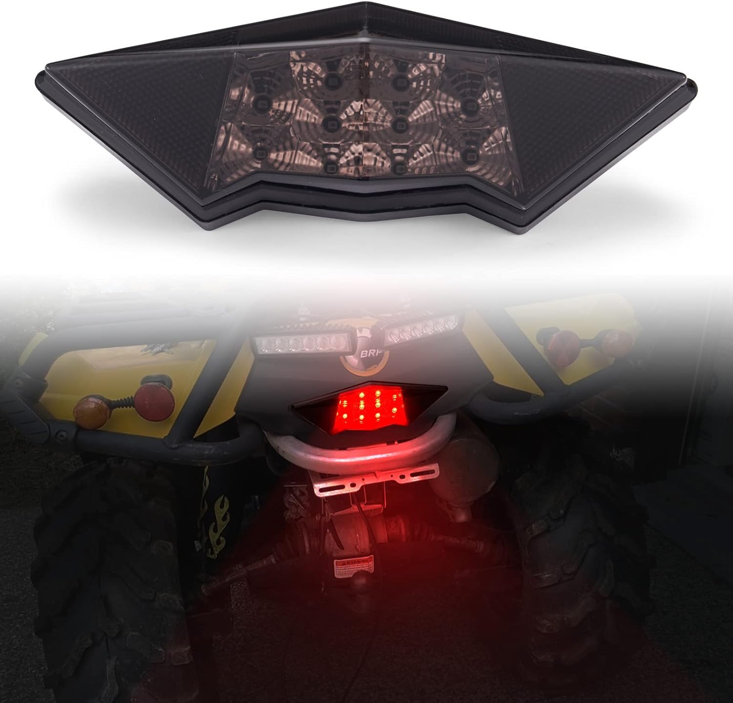 Amazon.com: A & UTV PRO LED Tail Light for Can-Am Outlander 400 500 650 ...