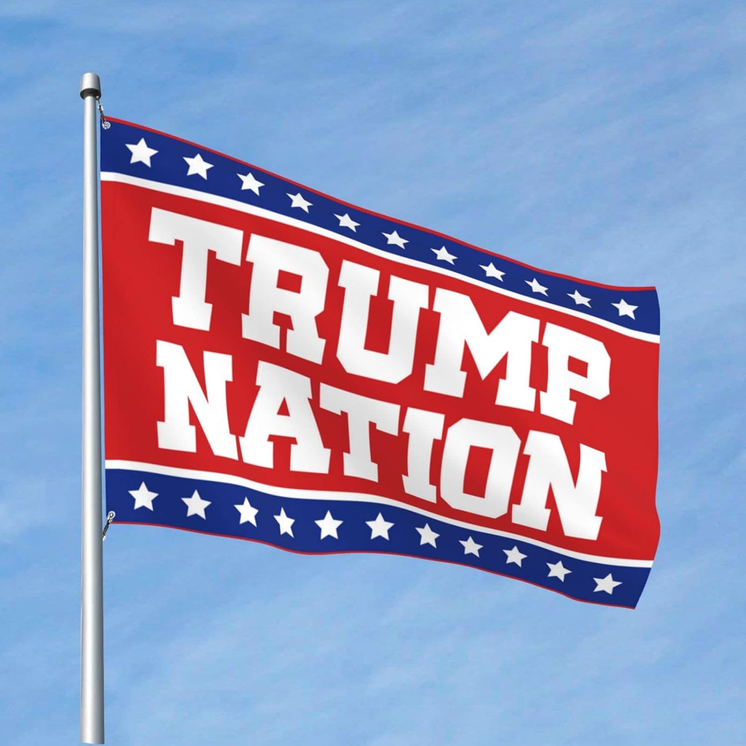 Amazon.com : Trump Nation Flag Cool Funny Flags Funny Home Decor 35 ...
