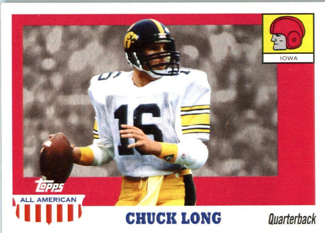 Amazon.com: 2005 Topps All-American Football Card #65 Chuck Long ...