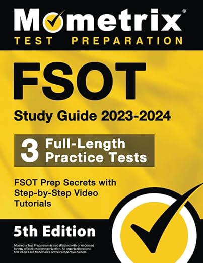 FSOT Study Guide 2023-2024 - 3 Full-Length Practice Tests, FSOT Prep ...