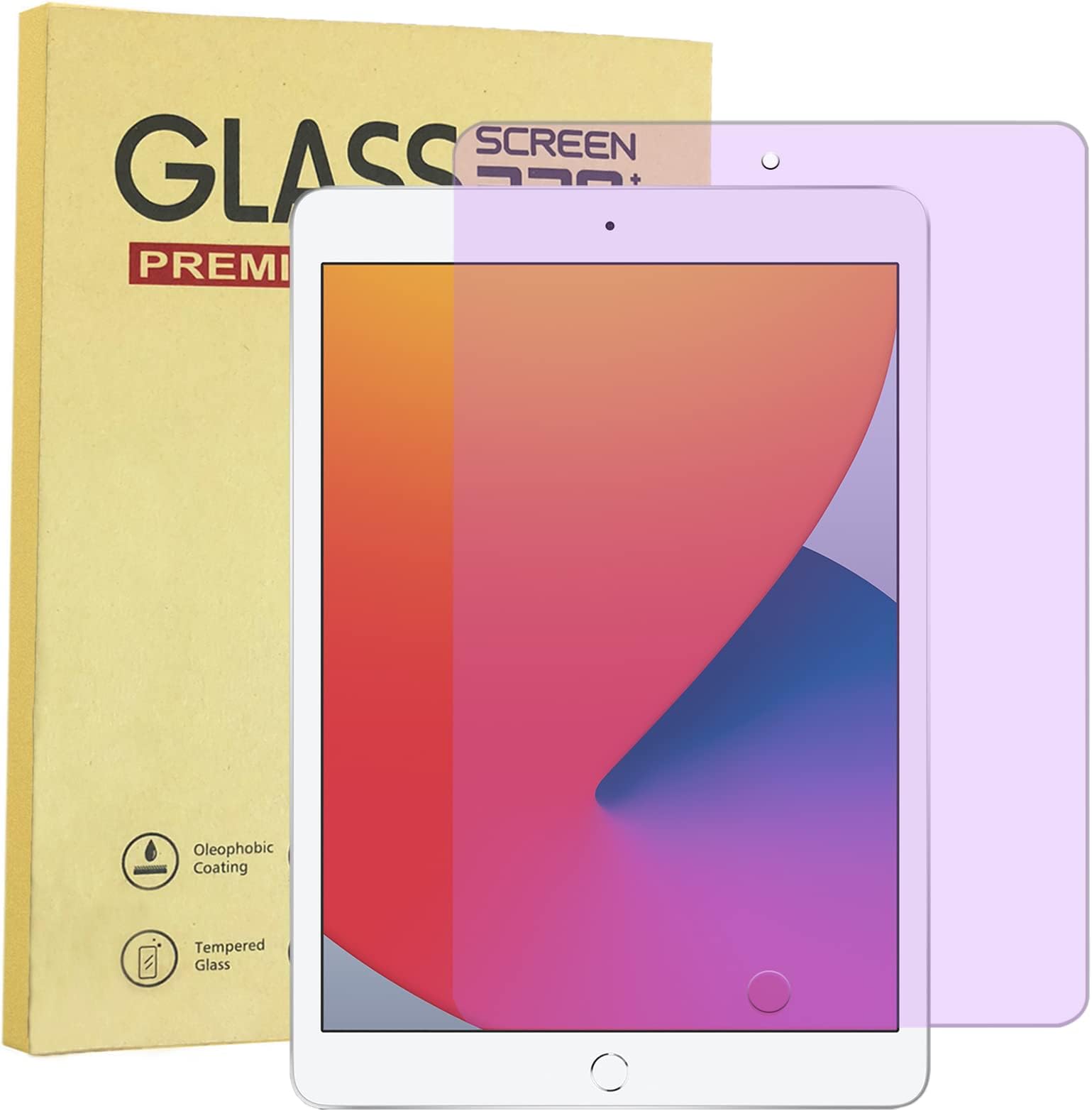 Amazon.co.jp: 【2枚入り】iPad Air 3（2019）/ iPad Pro 10.5 ガラスフィルム 強化ガラス 液晶保護フィルム 目の疲れ軽減 3D Touch対応 硬度 ...