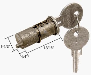 Wafer Type Cylinder Lock for 1" Doors - Door Dead Bolts - Amazon.com
