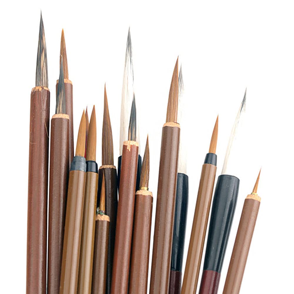 Pennelli Per Inchiostro Cinese Set 6 Pennelli Per Calligrafia Cinese E ...