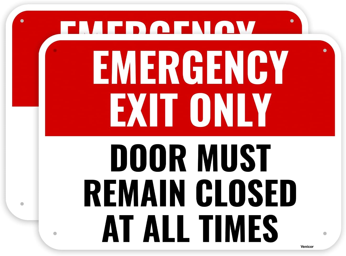 Amazon.com : OSHA Notice Sign - Emergency Exit Only Please Use Other ...