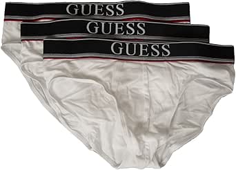 GUESS men's briefs 3-piece pack elastic at sight pant tripack stretch ...