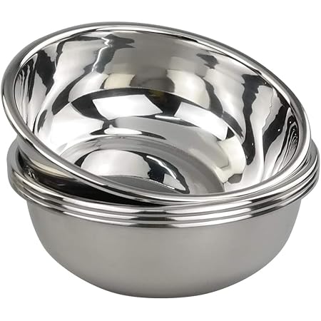 Amazon.com: RSVP International 8 Piece Stainless Steel Prep Bowls Set ...