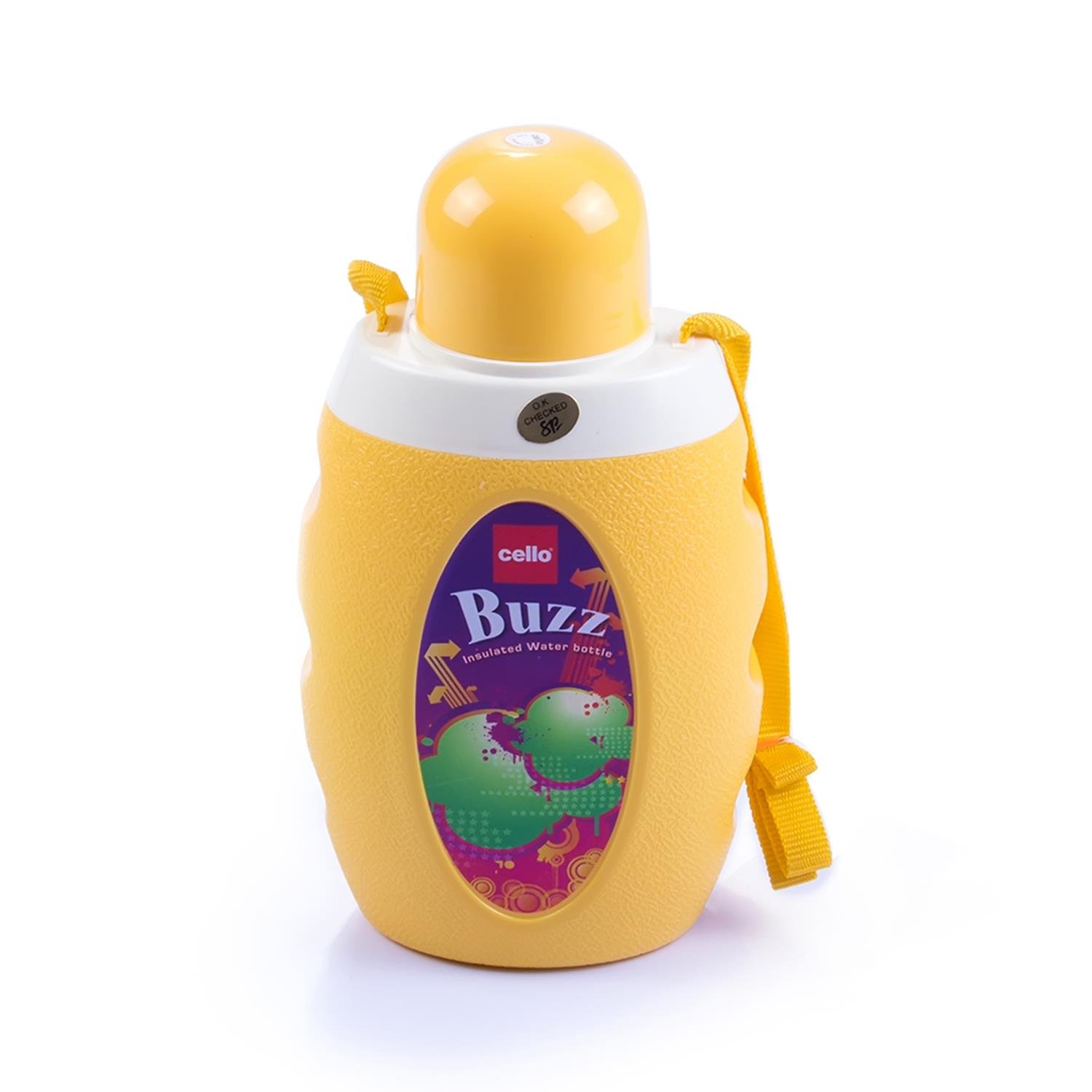 Cello Buzz Water Bottle, 1 Litre, Yellow : Amazon.in: Home & Kitchen