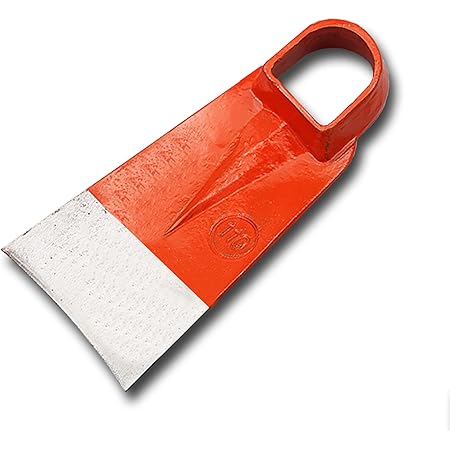 Amazon.com : Mazmer Steel Round Eye Garden Hoe Head with 8" Wide Sharp ...