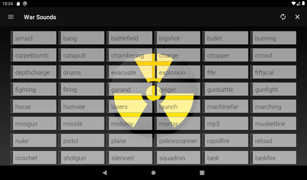 War Sounds - App on Amazon Appstore