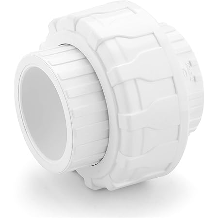 Hydroseal PVC Pipe Fitting, 2" Union JETSTREAM, Schedule 80, White ...