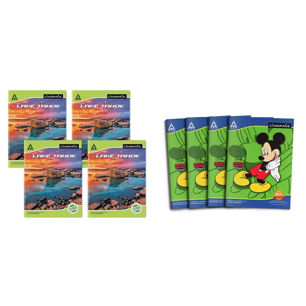 Classmate Notebook - Single Line, 140 Pages, 240 mm x 180 mm - Pack Of ...