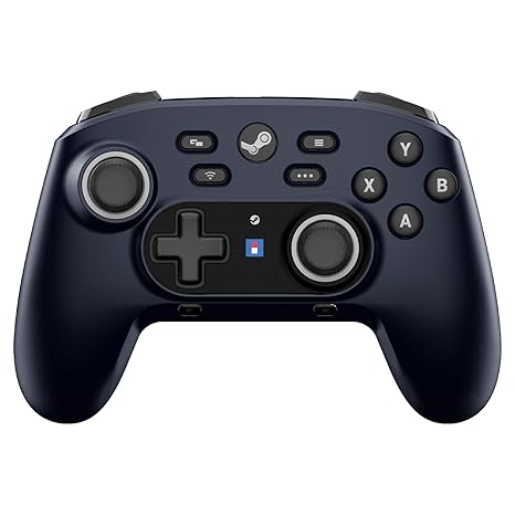 Amazon.com: HORI Wireless HORIPAD for Steam (Midnight Black) - Pro ...