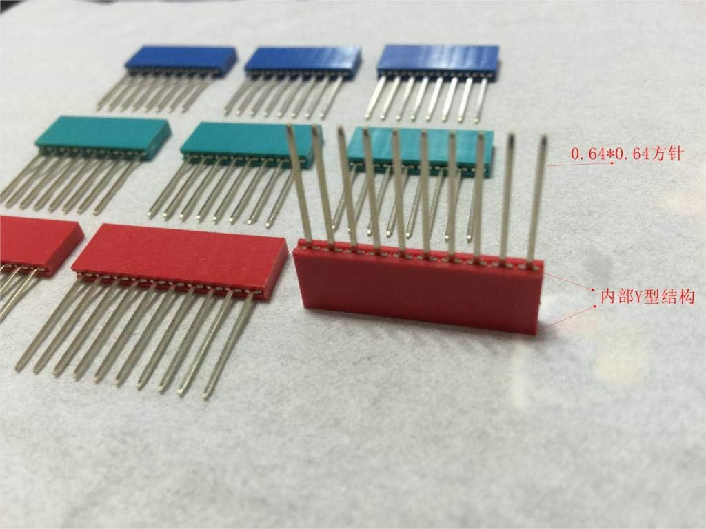 Manlouz Connectors, 10pcs x 4Pin 6Pin 8Pin 10Pin 11mm 15mm Red Blue ...