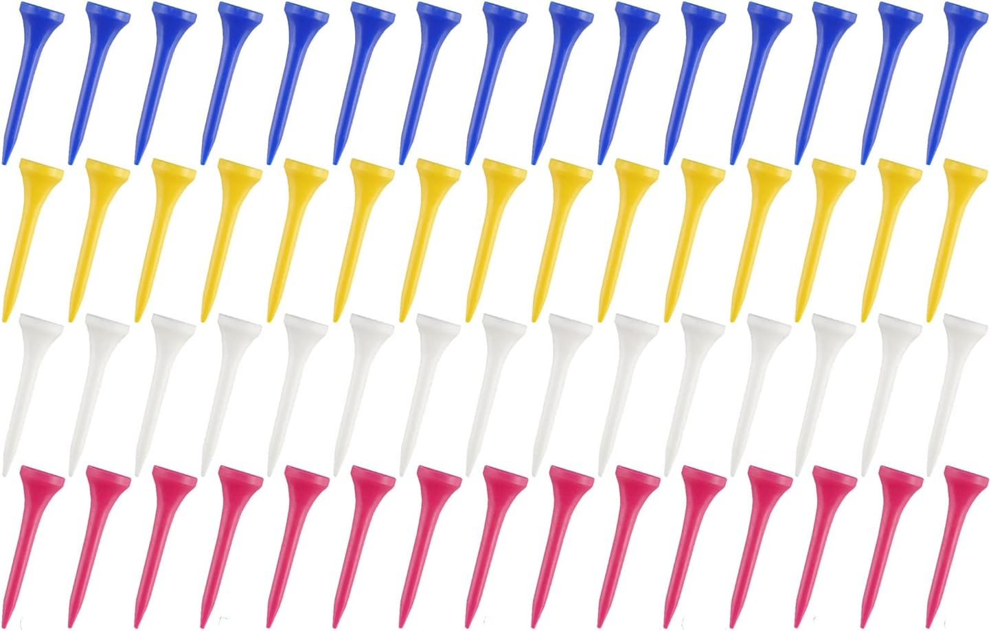 Amazon.co.jp: Tabata GV8002 Tee Plus Slim Tee, Golf Tee, Short Plastic ...