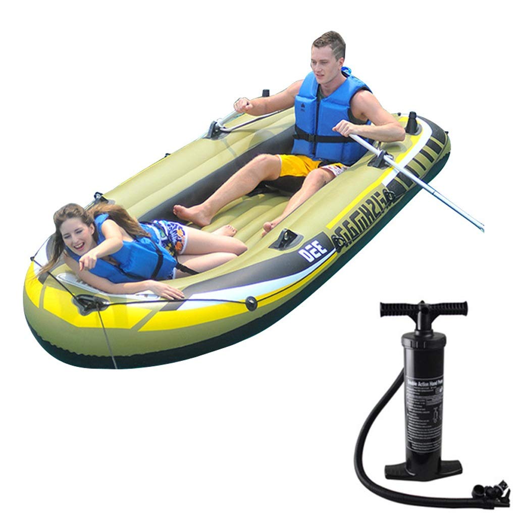 Buy K2 Kayak - 2-Person Inflatable Kayak Set With Inflatable Boat, Two ...