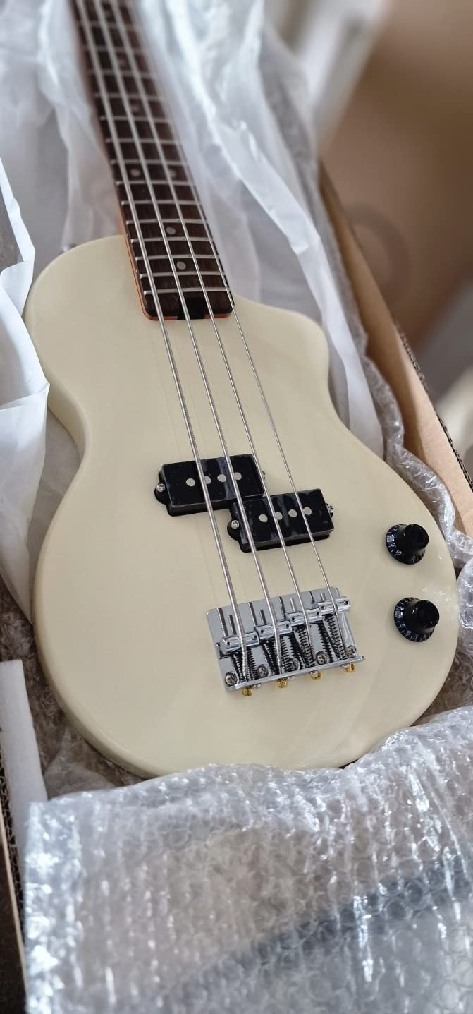 Carry-on By Blackstar Mini Electric Bass Guitar Vintage White Perfect ...