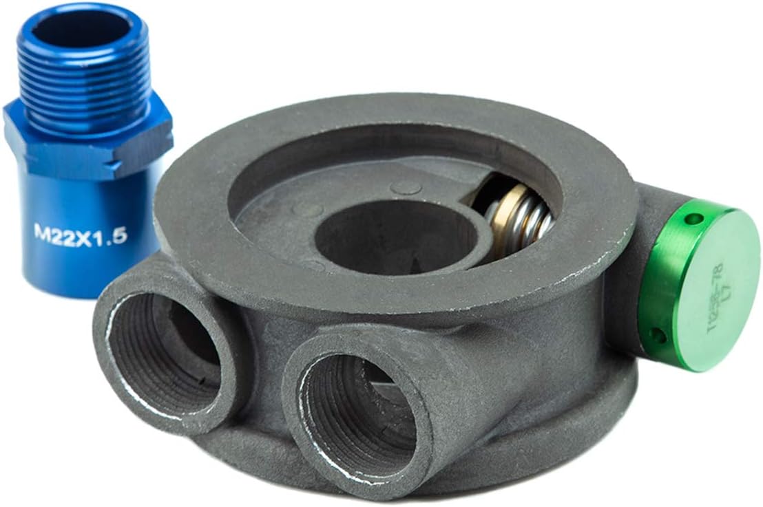 Setrab 19-SPT76-22-180-22 SUSA HyperFlow Sandwich Oil Filter Adapter ...