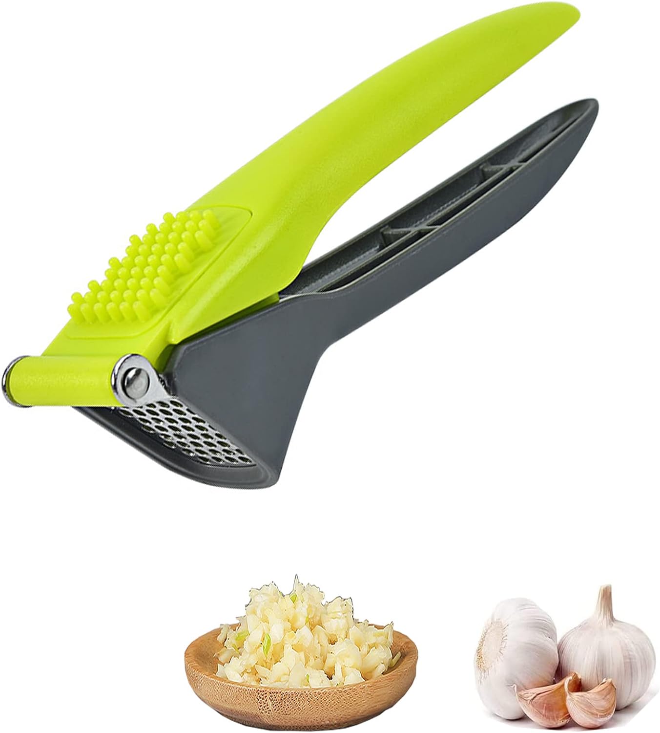 Amazon.com: Premium Garlic Press Garlic Mincer Rustproof Garlic Crusher ...