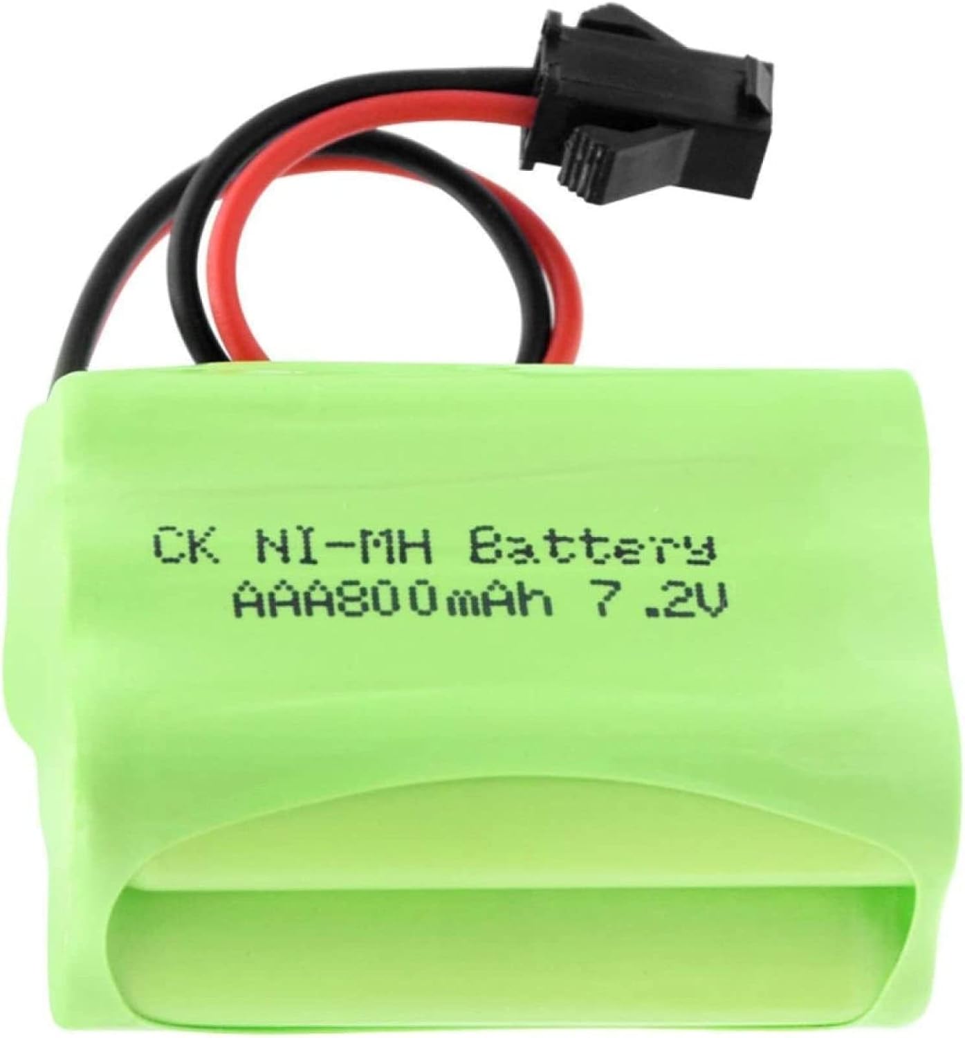 Amazon | SM-2Pコネクタ付き7.2V 800mAh 6aaa電池パック充電式Ni-MH電池 | DULEXO | 充電式電池