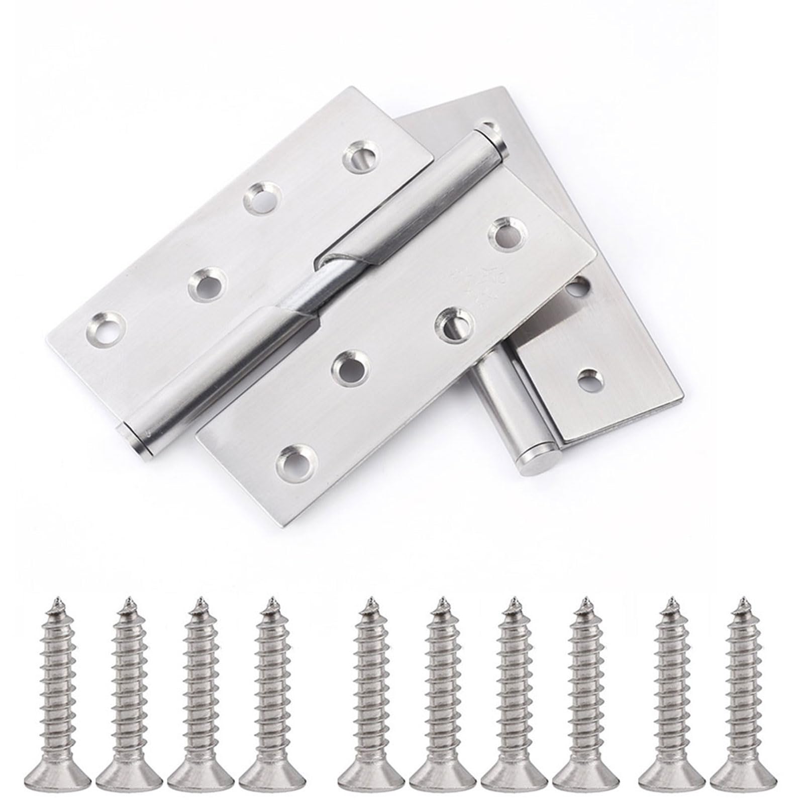 rflaueo 2pcs 3" Lift Off Door Hinges Rising Butt Left Handed Lift Off ...