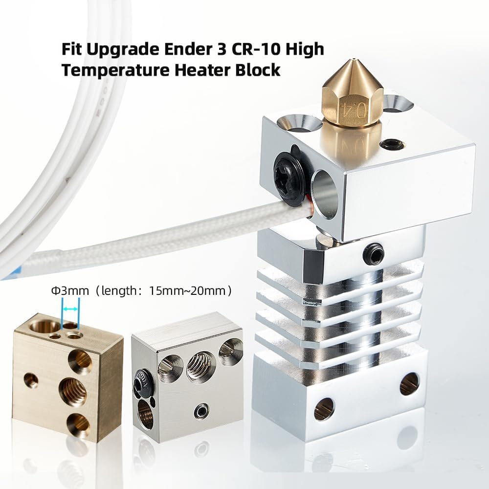 Snapklik.com : 3D Printer Ender-3/ Ender-3-v2 Thermistor: 3PCS 1-Meter ...